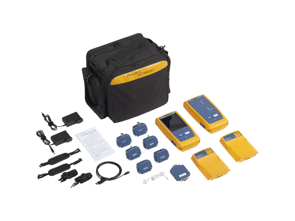 Fluke Networks DSX2-8000QOI-NW 2 GHz DSX2-8000 Cable Analyzer with Quad ...