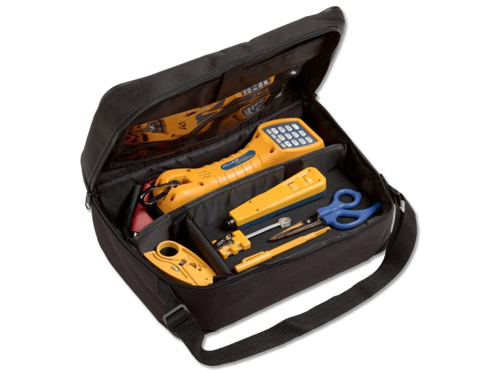 Fluke Networks 11290000 Electrical Contractor Telecom Kit Is with TS30 ...