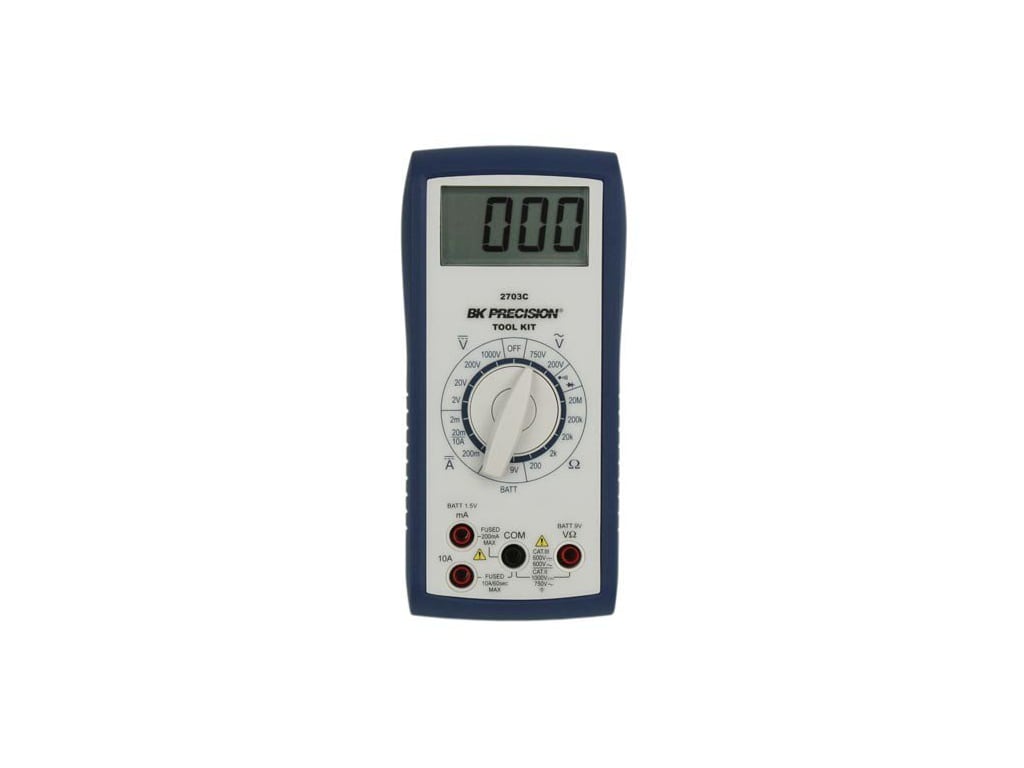 B&K Precision 2703C - Manual Ranging Tool Kit Digital Multimeter - Epsilon