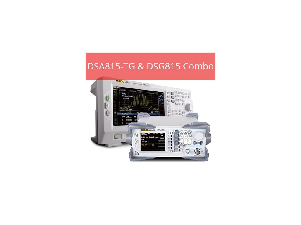 Rigol Dsg815 Dsa815 Combo Spectrum Analyzer And Dsg815 1 5 Ghz Am Fm