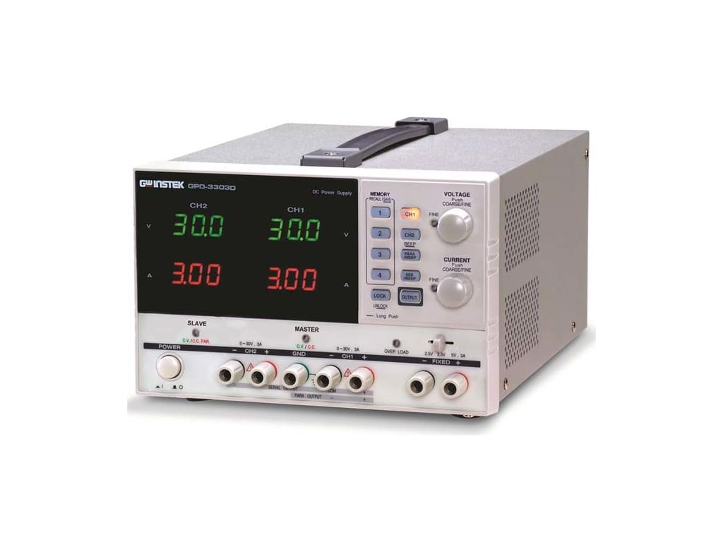Instek GPD-3303D Triple-Output Linear D.C. Power Supply - Epsilon